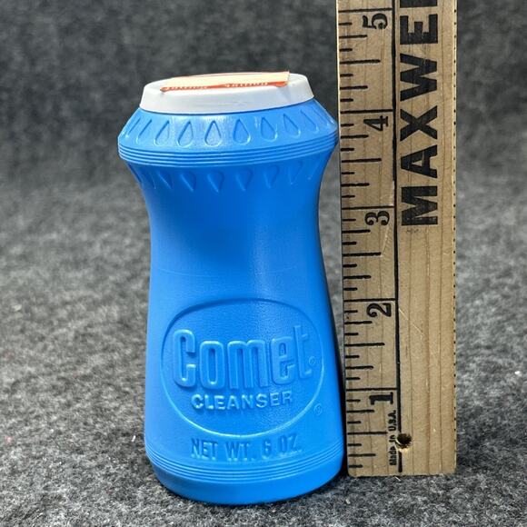 Proctor & Gamble | Other | Nos Vintage Comet Cleaner Blue Plastic ...